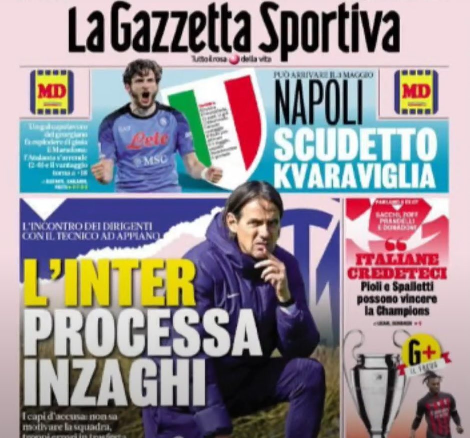 Anna Trieste: "Kvara boom, Atalanta ko: leggete cosa scrive la Gazzetta ...