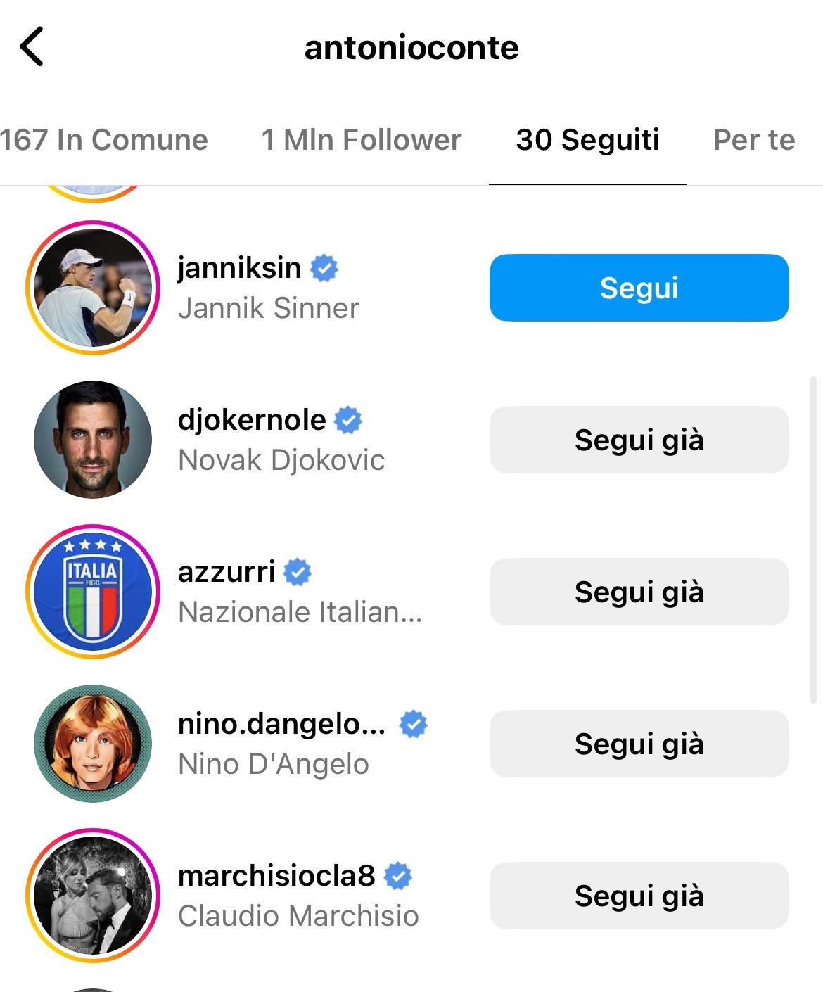 Conte-Napoli, spunta l'indizio social dal profilo Instagram di Nino D'Angelo (FOTO) - AreaNapoli.it