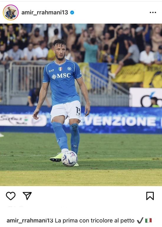 Rrahmani si emoziona: "La prima con il tricolore al petto" (FOTO ...