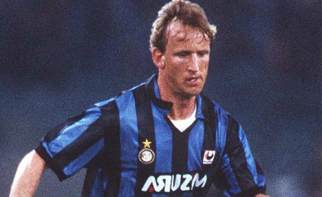È morto Andreas Brehme, l'ex difensore dell'Inter aveva 63 anni ...