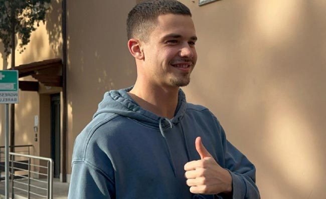 Dendoncker a Villa Stuart per le visite mediche. C'è anche Micheli ...