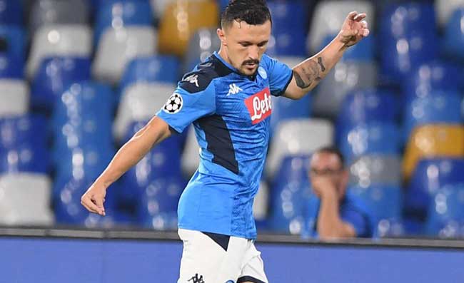 Spalletti rimproverava Mario Rui: "Se arrivi così, non la prendi mai ...